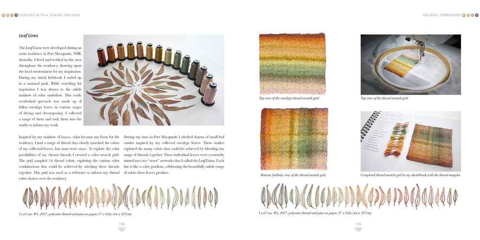 Organic Embroidery – Colour and Cotton