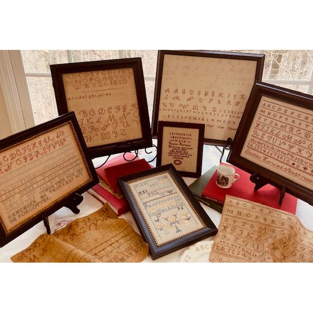 American Marking Samplers Pattern – Colour and Cotton