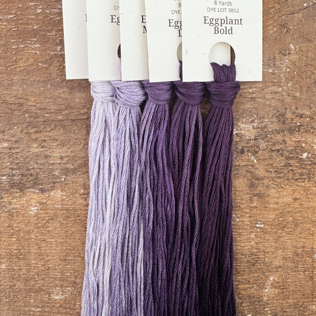 Gradient Thread Set Eggplant – Colour and Cotton