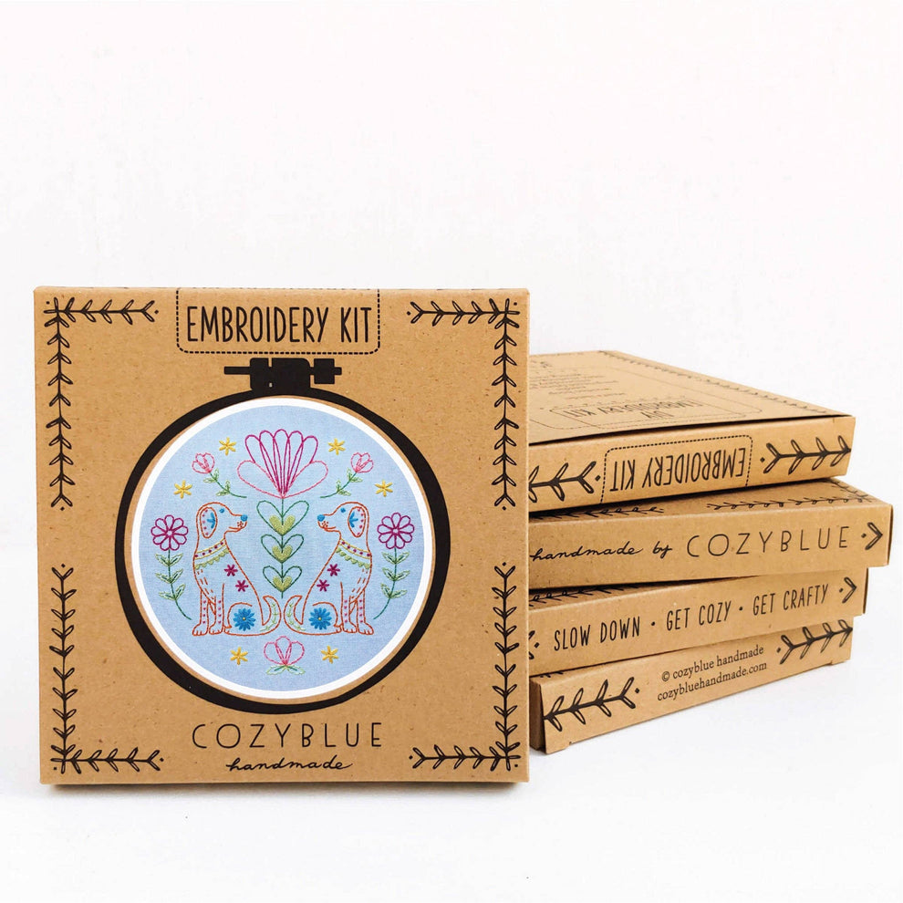 Folk Tails Embroidery Kit – Colour and Cotton