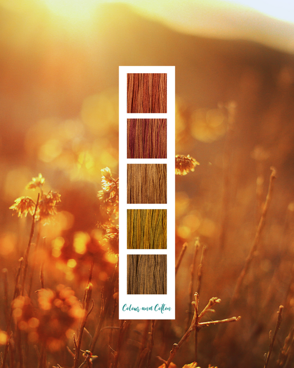 Thread Collection Golden Hour – Colour and Cotton