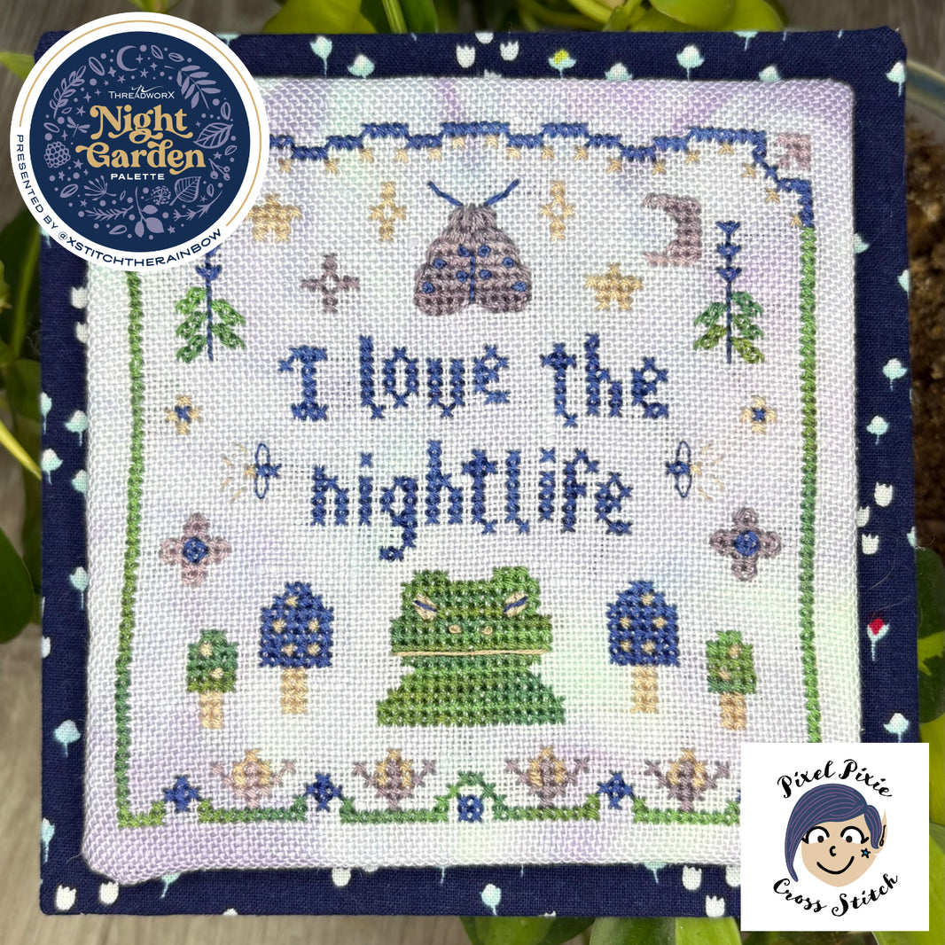 Pixel Pixie Cross Stitch – Colour and Cotton