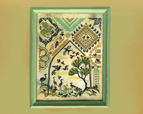 Aviary Pattern – Colour and Cotton