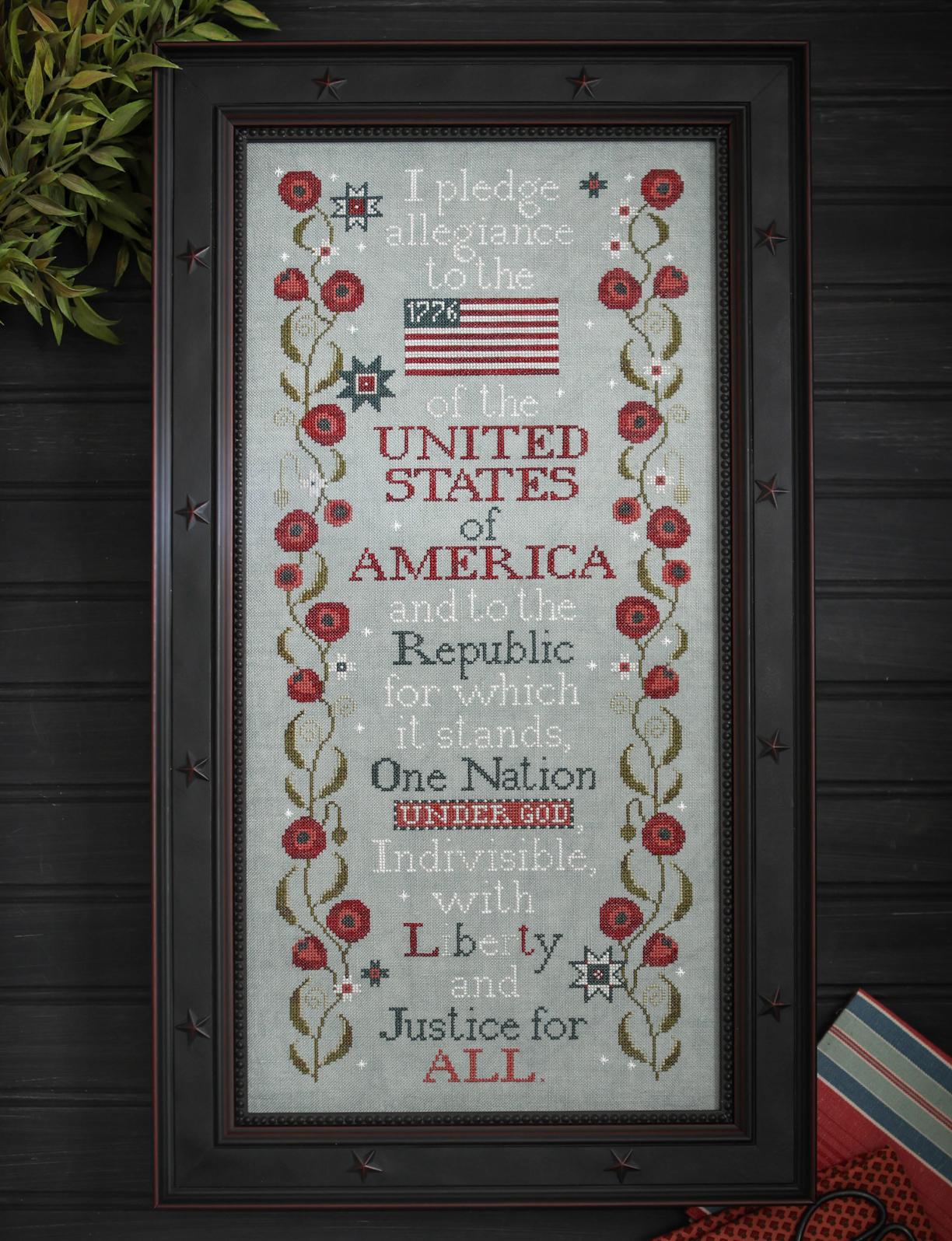 The Pledge of Allegiance Pattern – Colour and Cotton