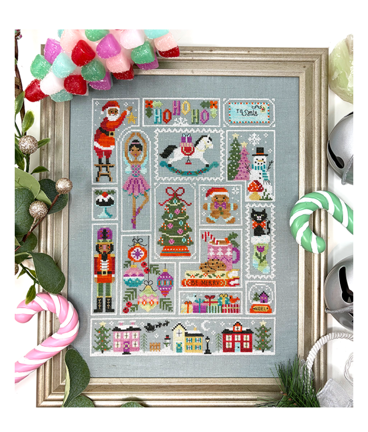 Ho Ho Holiday Pattern – Colour and Cotton
