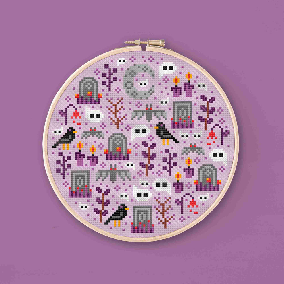 Victorian Graveyard Pattern – Colour and Cotton