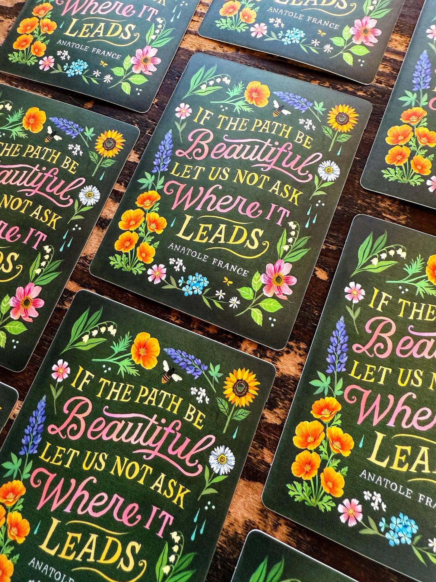 Path Sticker – Colour and Cotton