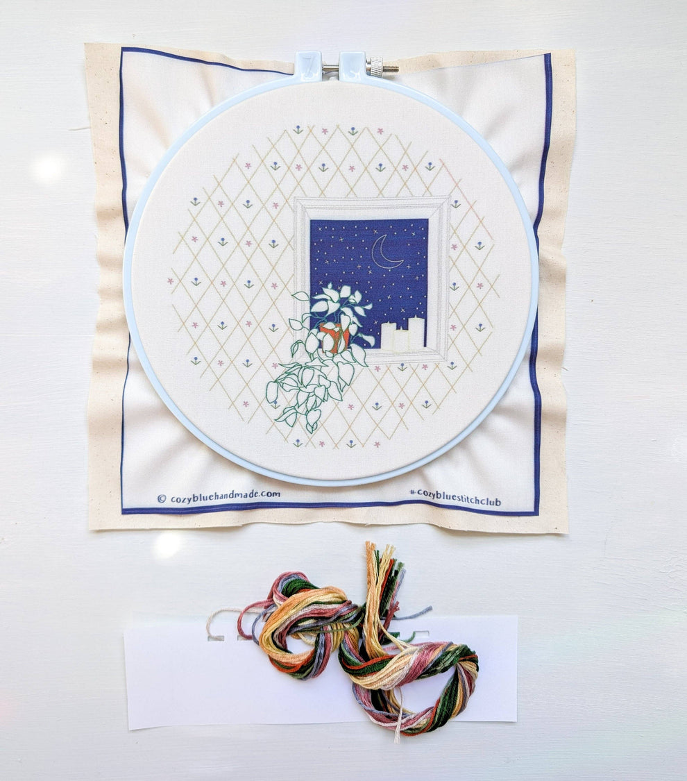 Sweet Dreams Embroidery Kit – Colour and Cotton