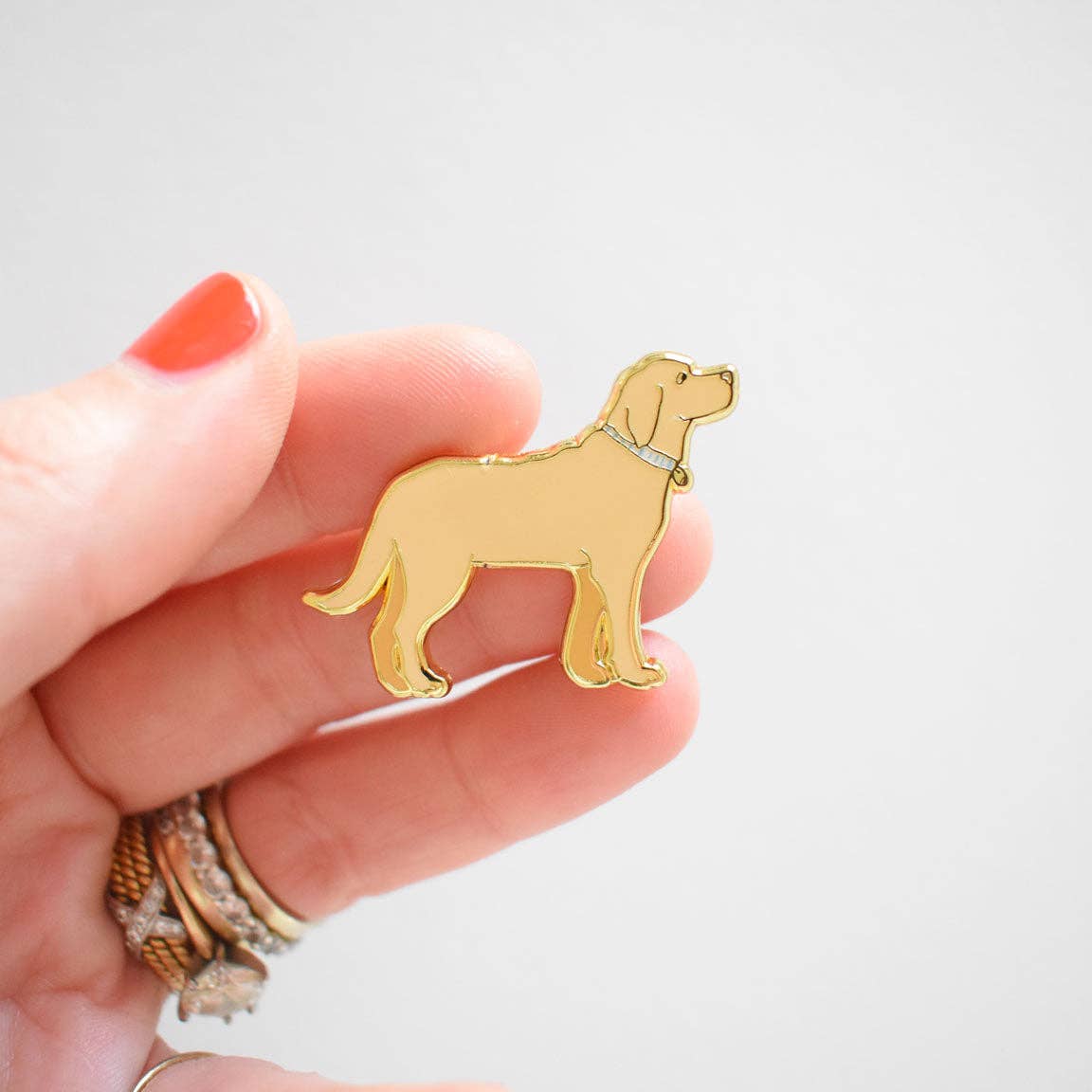 Golden Pup Needle Minder – Colour and Cotton
