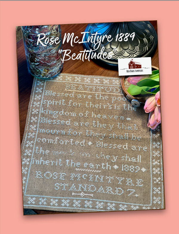 Rose McIntyre 1889 Beatitudes Pattern – Colour and Cotton