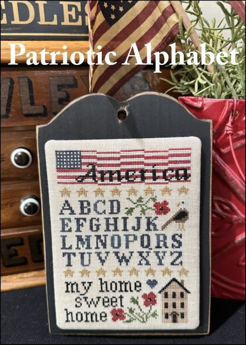 Patriotic Alphabet Pattern – Colour and Cotton