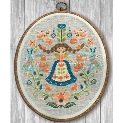 Folk Art Sampler Pattern – Colour and Cotton