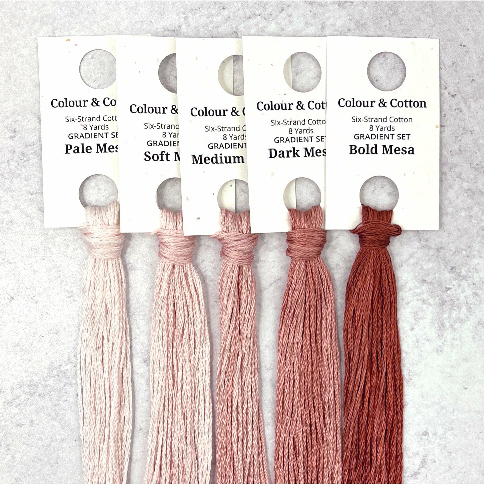Gradient Thread Sets – Colour and Cotton